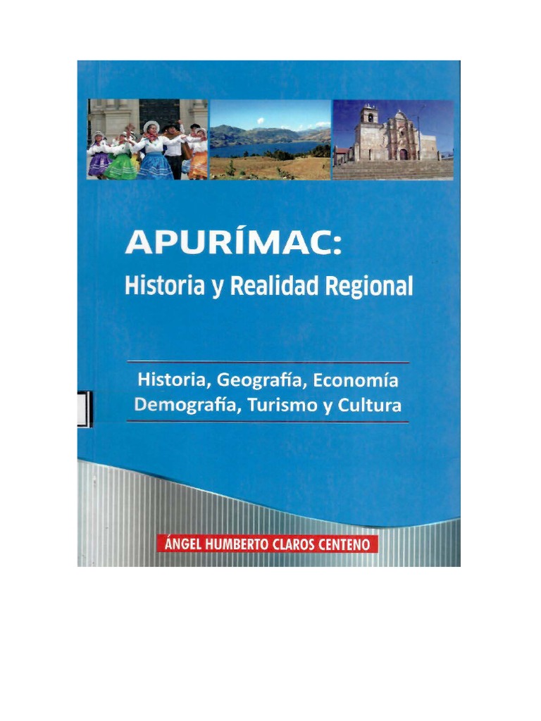 Apurímac Historia y Realidad Regional | PDF