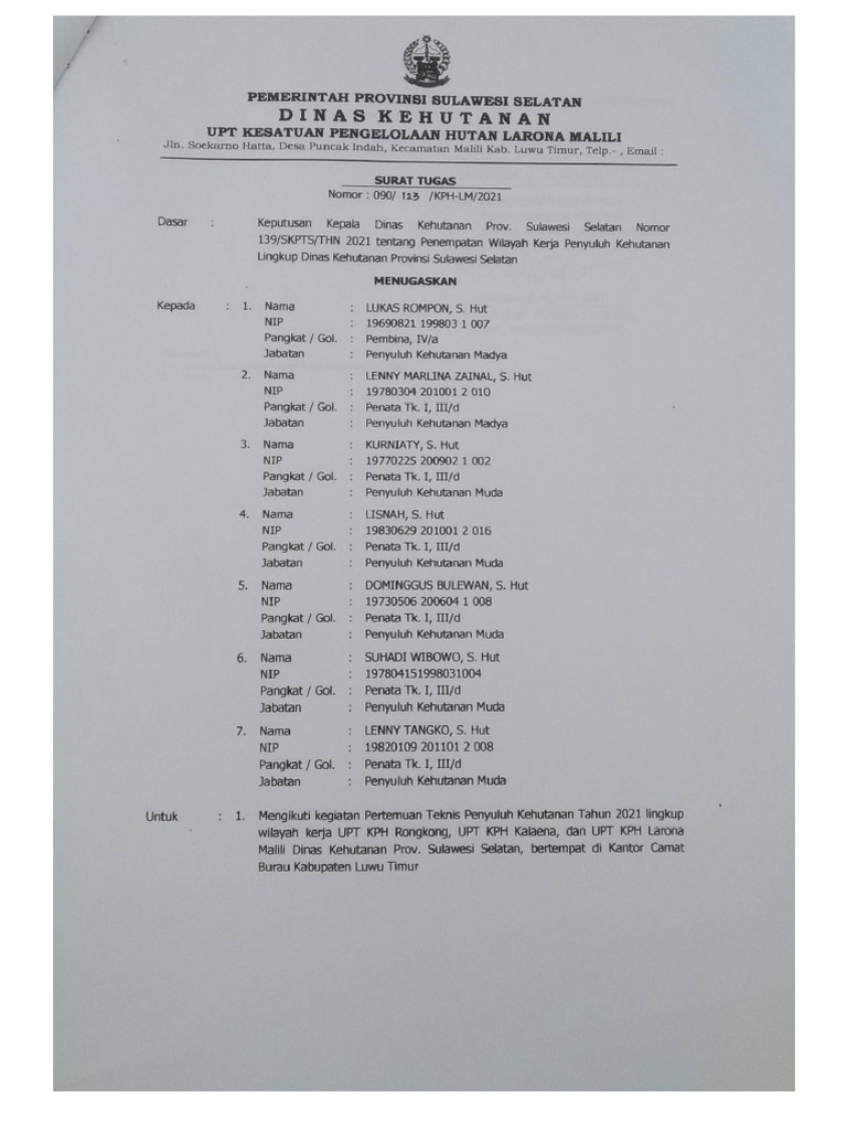 Pages From Surat Tugas Khadijah-2 | PDF