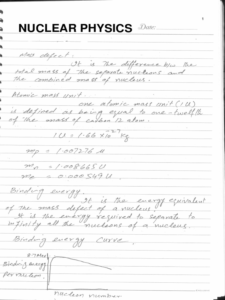 Nuclear Physics | PDF | Radioactive Decay | Isotope
