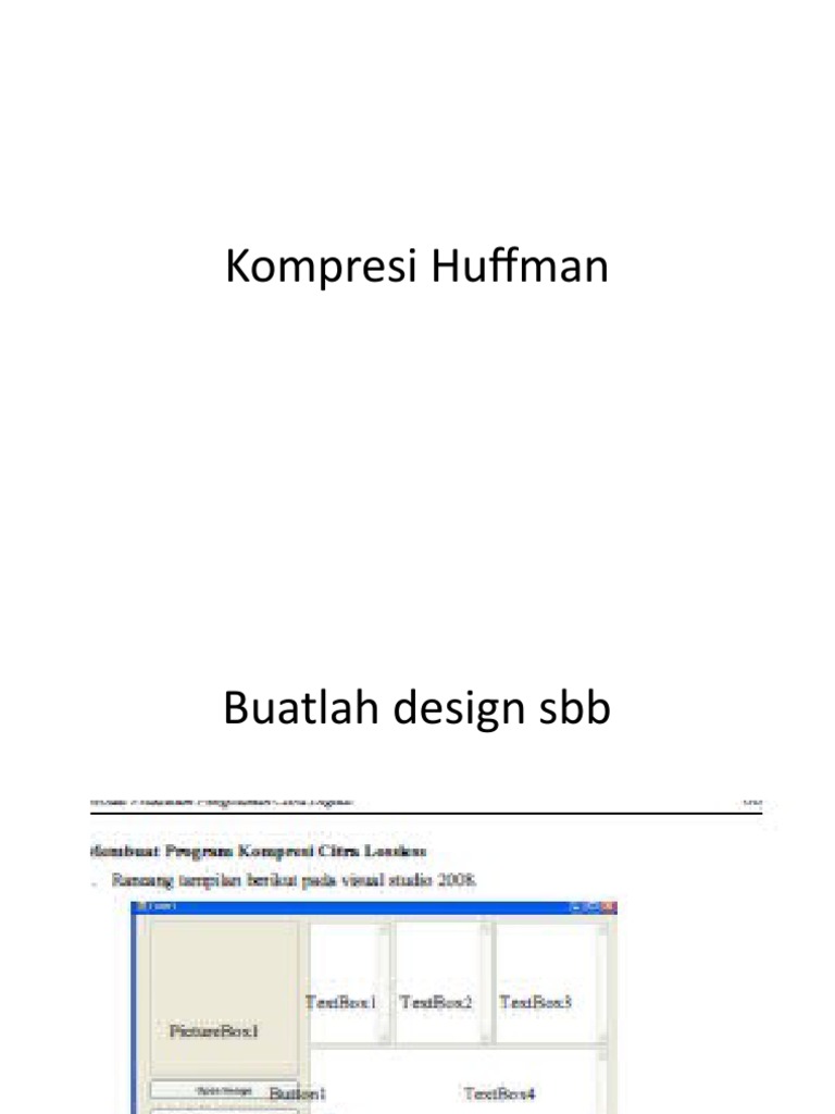 Kompresi Huffman | PDF | Computer Data | Computing