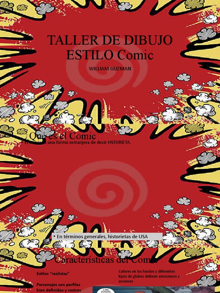 TALLER DE DIBUJO ESTILO Comic | PDF