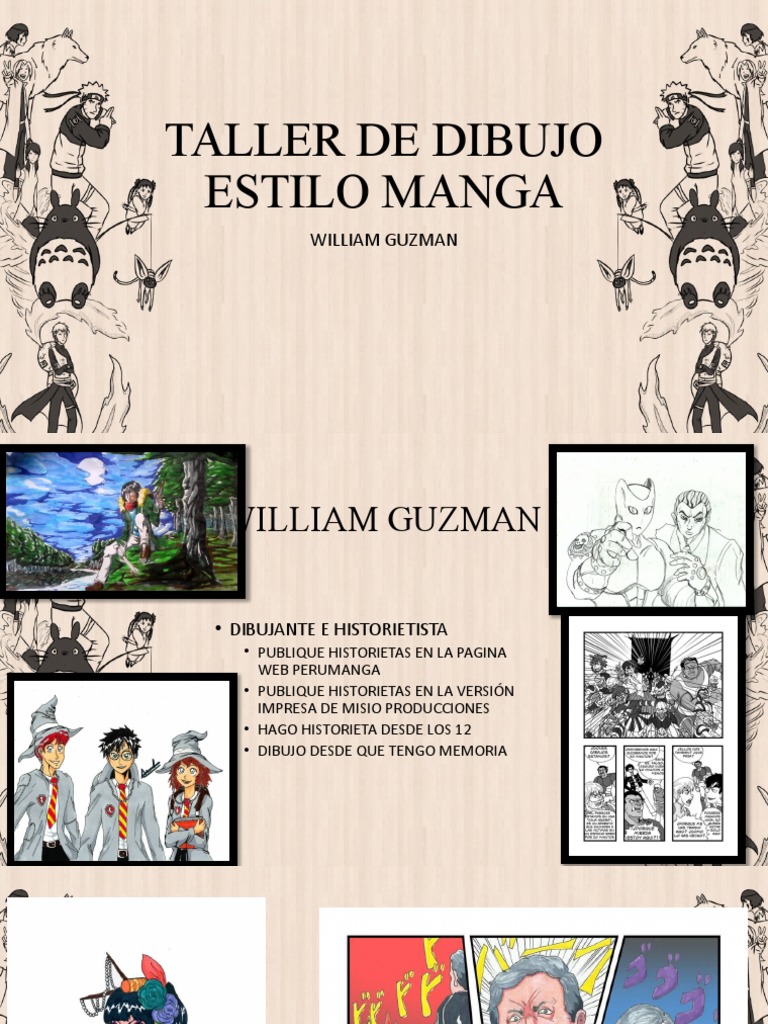 Taller de Dibujo Estilo Manga | PDF | Manga | Anime y manga