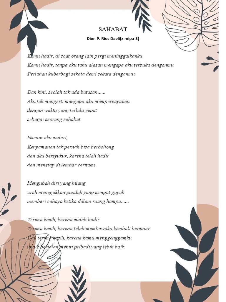 Puisi 2 | PDF | Agama & Spiritualitas