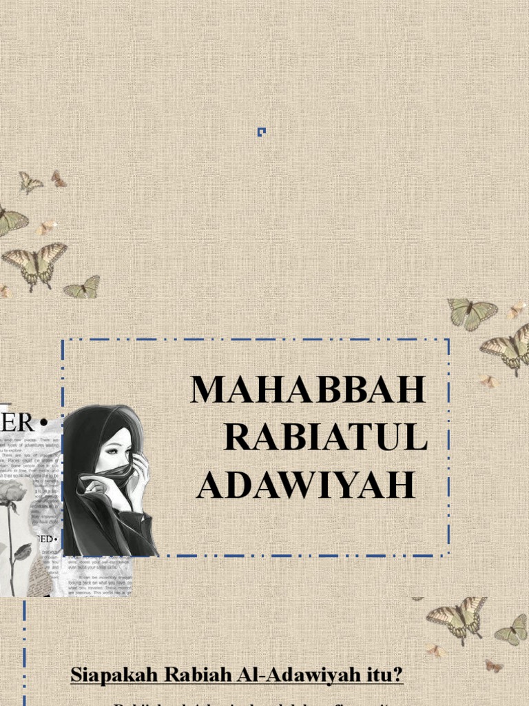 Mahabbah Rabiah | PDF | Social Science | Philosophy