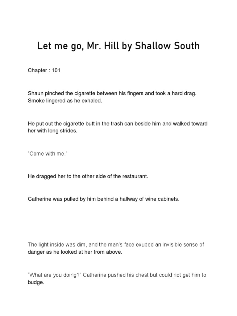 Let Me Go MR Hill by Shallow South 101 150 | PDF