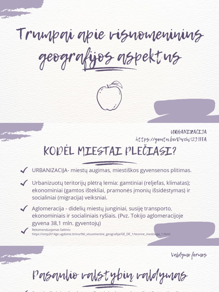 Visuomenine Geografija 8kl. | PDF