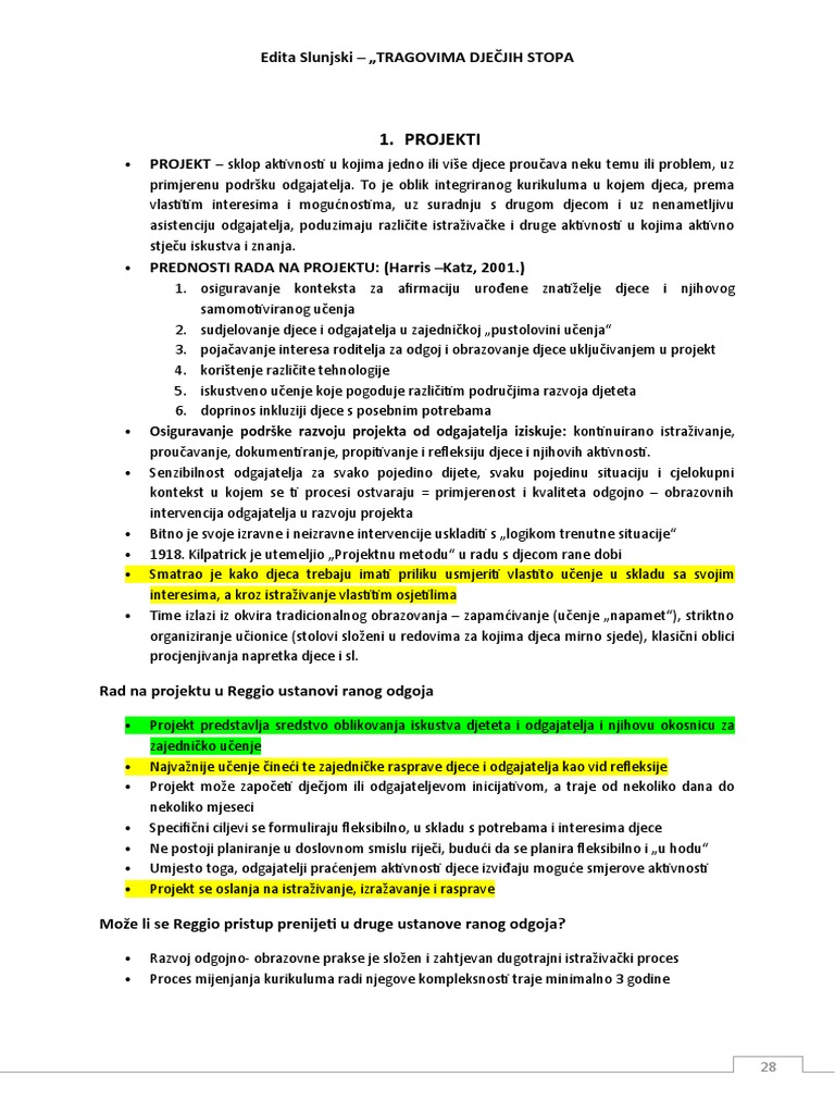 Tragovima Dječjih Stopa | PDF