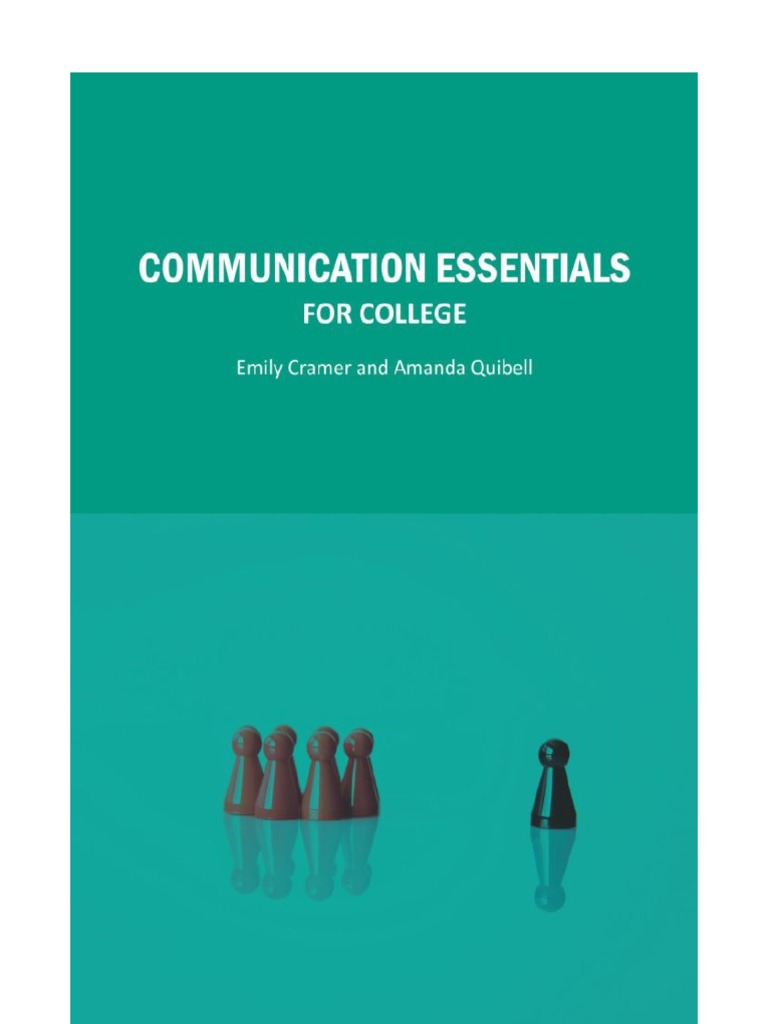 Communication Essentials For College 1683050465 | PDF