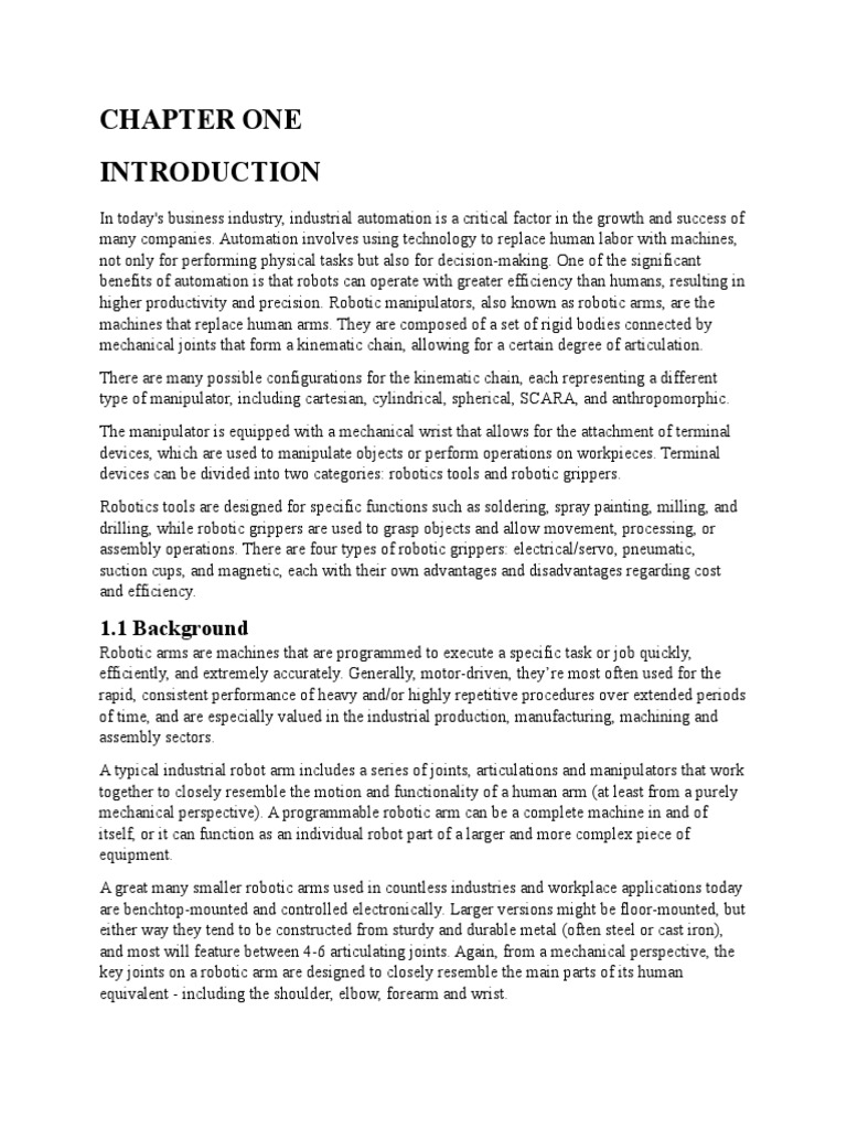 Thesis Project Pdf Electric Motor Arduino 