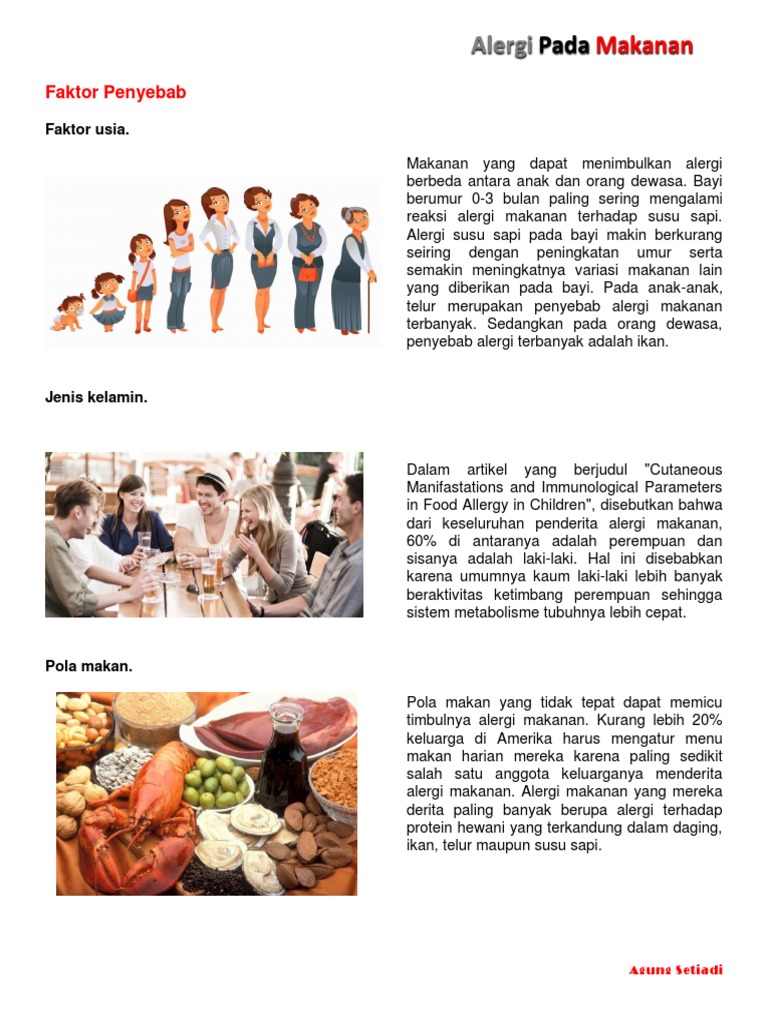 Alergi Pada Makanan-1 | PDF