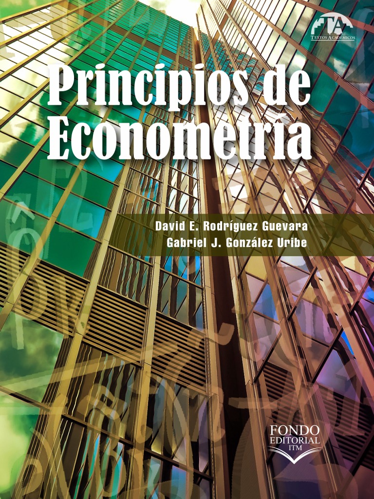 Principios de Econometría Aplicada | PDF | Regresión lineal | Coeficiente de determinación