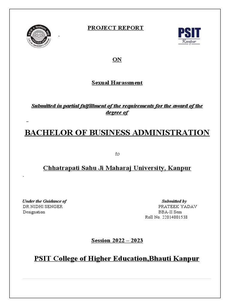 Project Report Psit - Part 2 | PDF