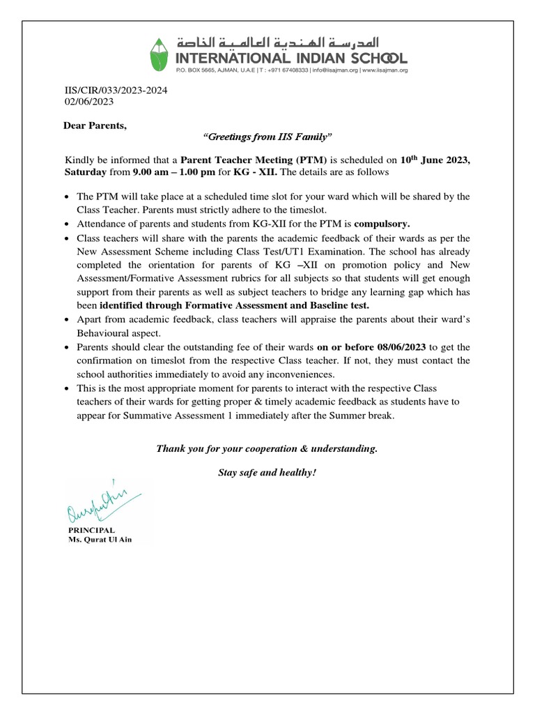 33 FA1 PTM Circular - 230602 - 205440 | PDF