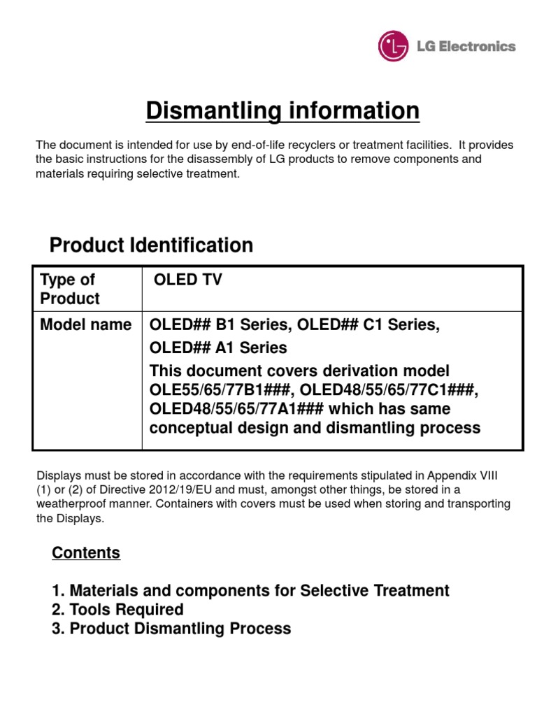 OLED##B1,+OLED##C1,+OLED##A1 Dismantling+information 21Y 1 | Download Free PDF | Capacitor ...
