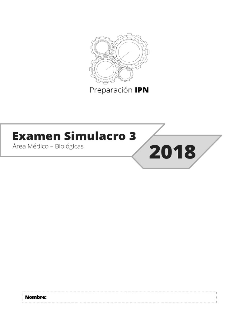 Examen Simulacro 3 MedBio | PDF | Ribosoma | Rna