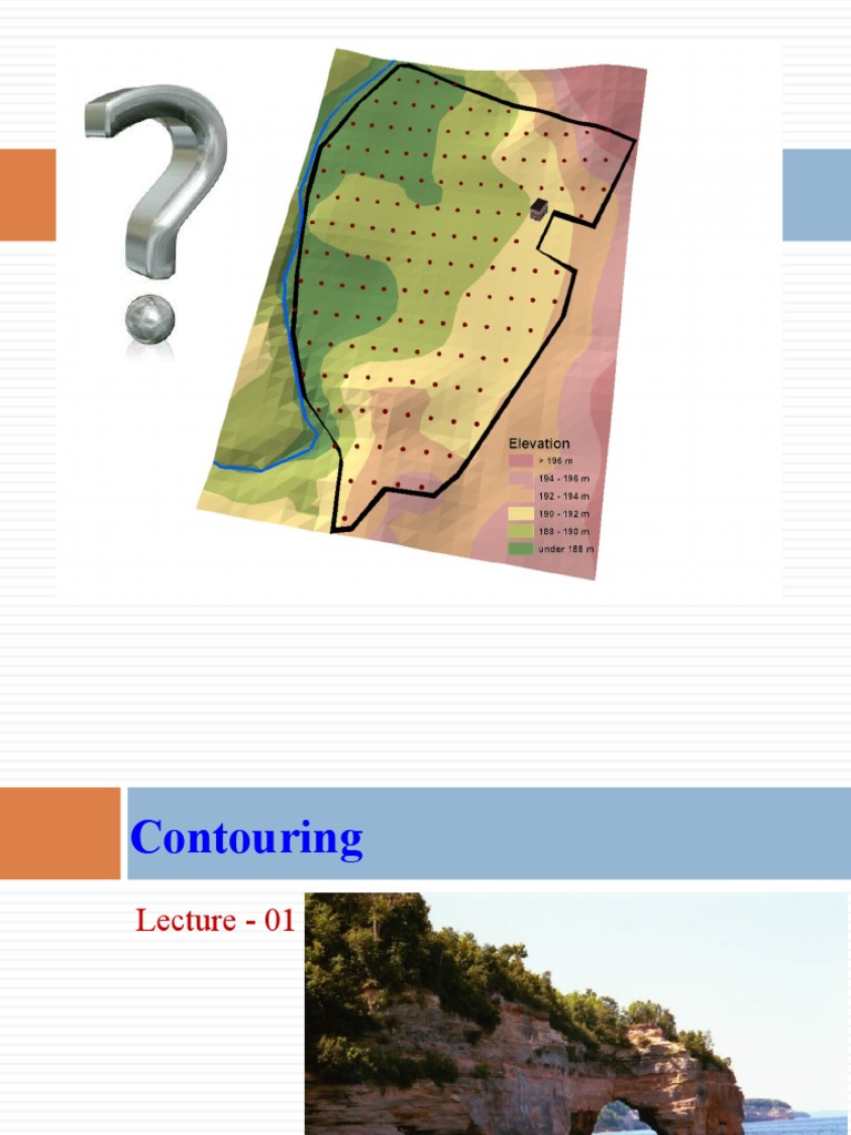 Lecture 01 Contouring | PDF | Contour Line | Map