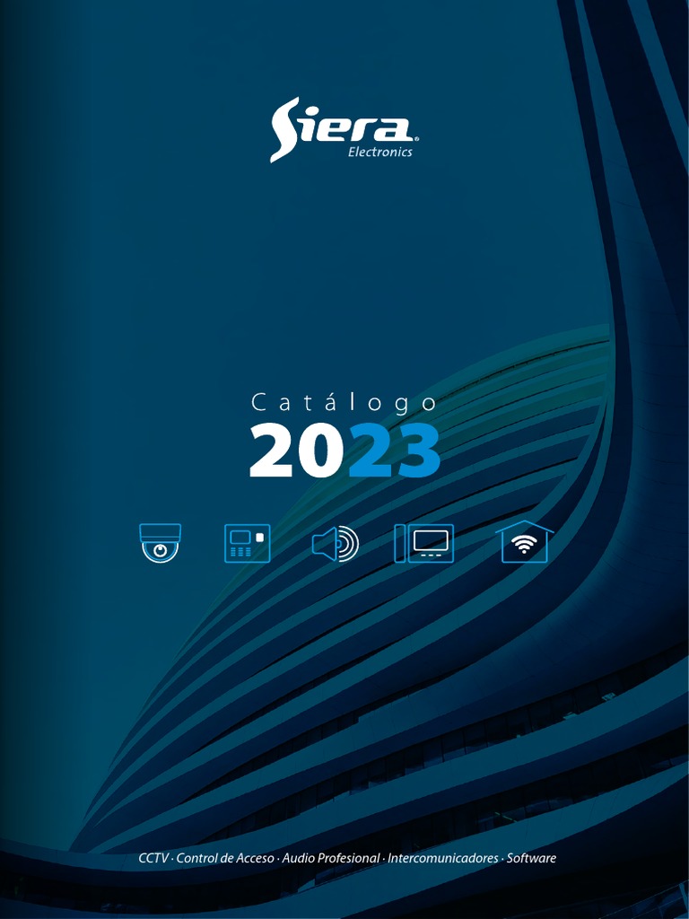 Siera - Catálogo General de Productos (Versión Español Q1 - 2023) | PDF