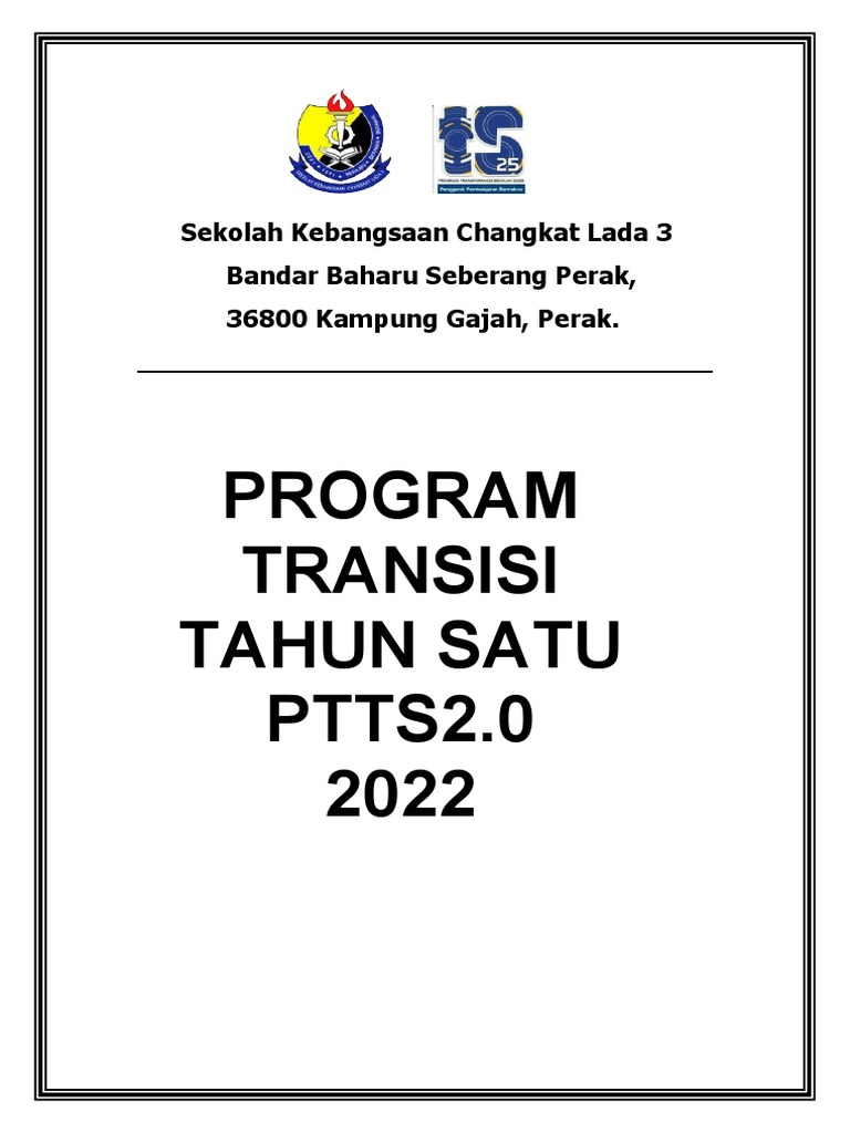 Kertas Kerja Program Transisi Tahun 1 | PDF