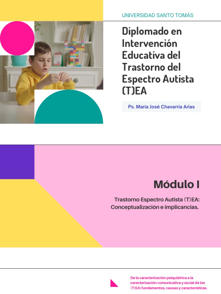 Módulo 1 Clase 2 | PDF | Espectro autista | Discapacidad intelectual