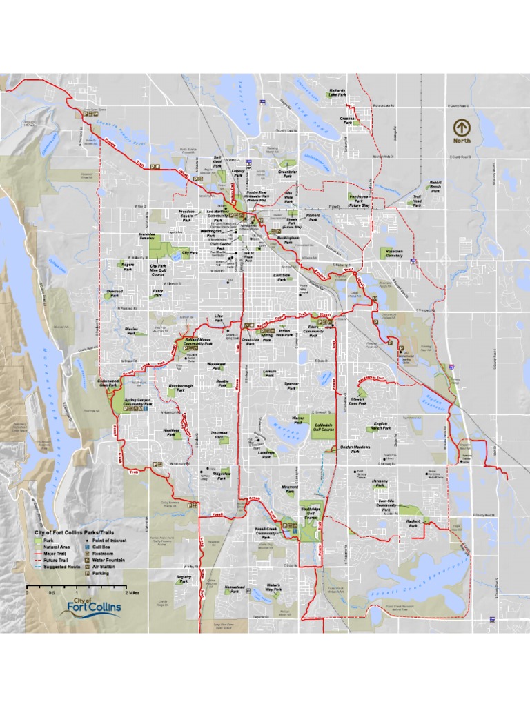 City of Fort Collins Trails Map | PDF