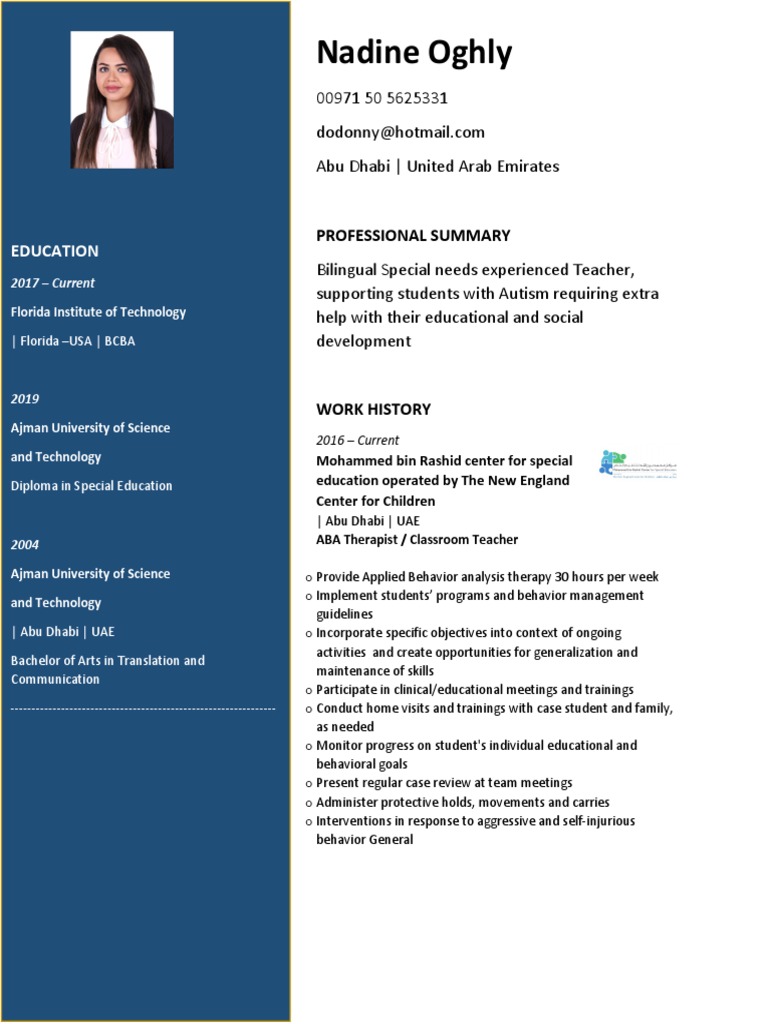 Sub - 370 - CV - Nadine CV PDF | PDF