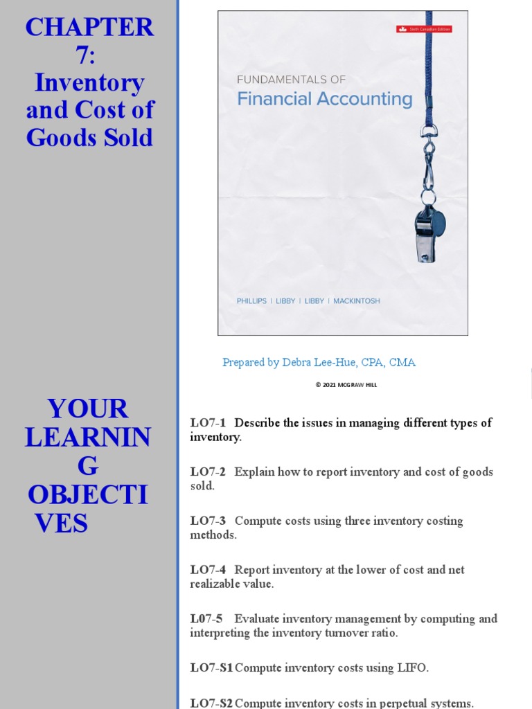 Phillips6ce PPT Ch07 FINAL | PDF | Inventory | Cost Of Goods Sold