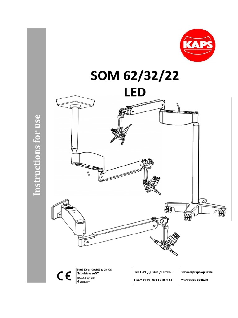 Microscopio Karl Kaps | PDF | Electrical Connector | Mains Electricity