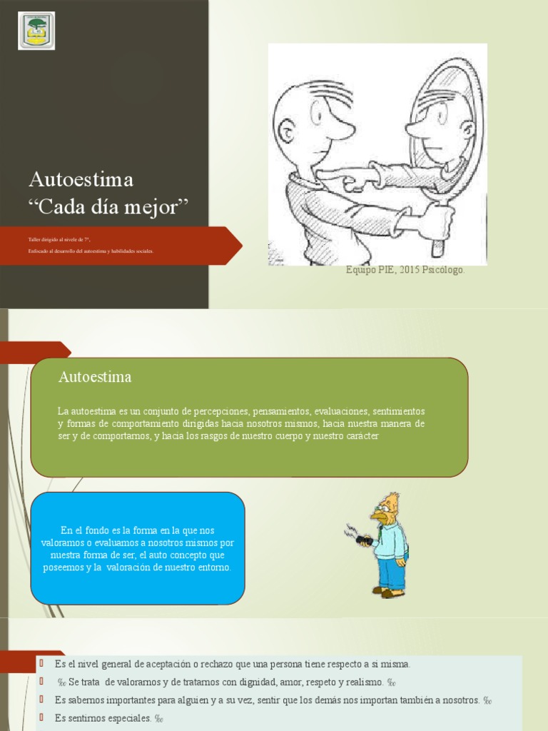 Autoconcepto | PDF | Autoestima | Conceptos psicologicos