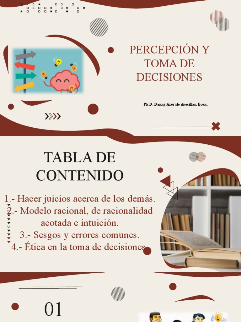 Unidad 3 Percepci (On y Toma de Decisiones | PDF | Racionalidad | Percepción
