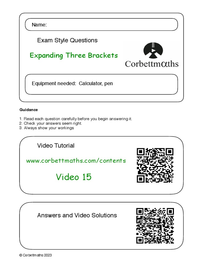 Expanding-Three-Brackets-1 | PDF