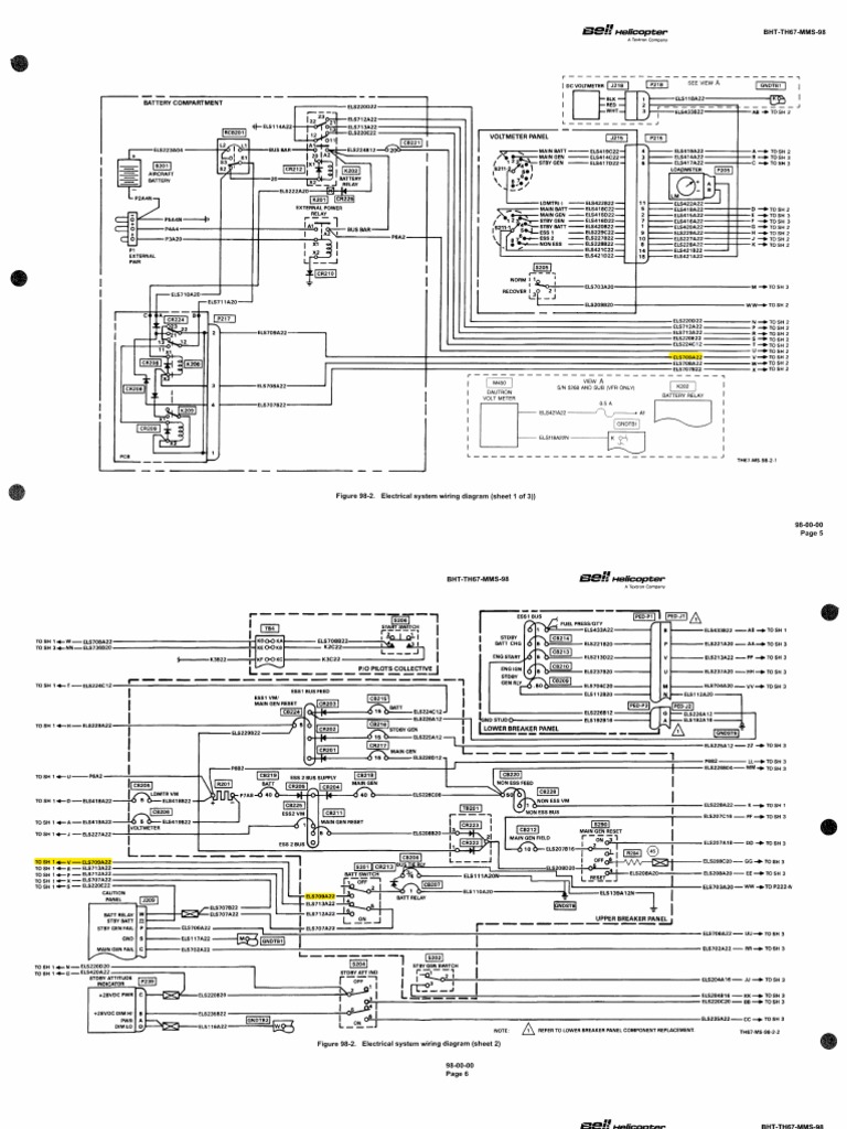 3 Diagramas th67 IFR | PDF | Electrical Components | Power (Physics)