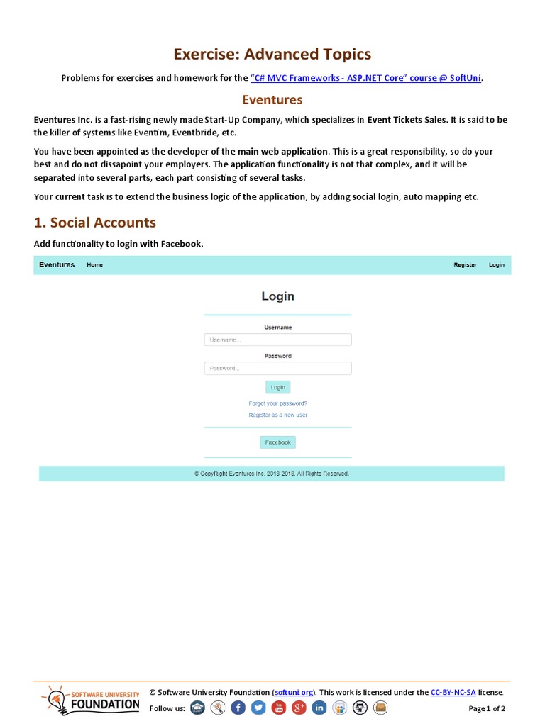 CSharp-MVC-Frameworks-Advanced-Topics-Exercise | PDF