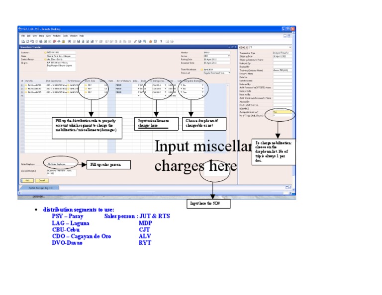 Distribution Segments and Charges Guide | PDF