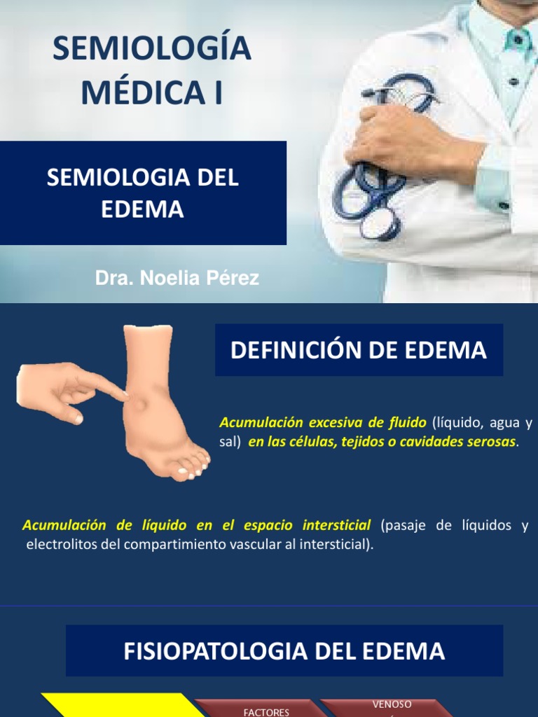 Semiología Del Edema | PDF