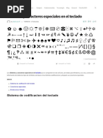Codigos Alt + Lista Todos Los Simbolos Del Teclado | PDF | Informática ...