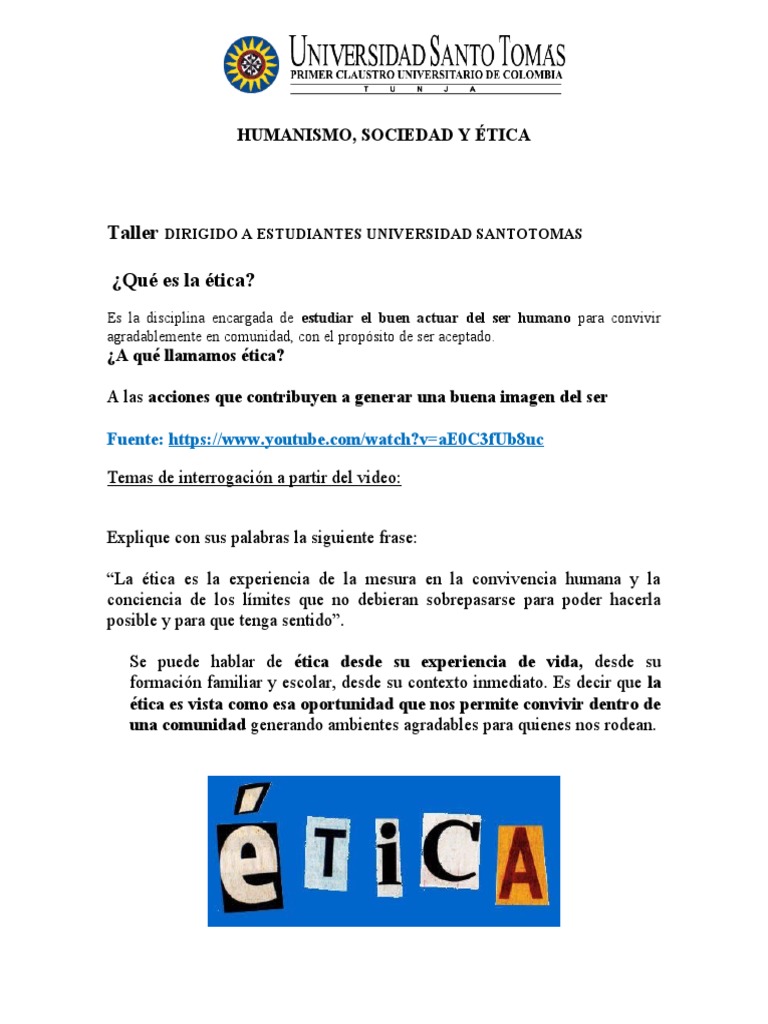 Que Es La Etica | PDF