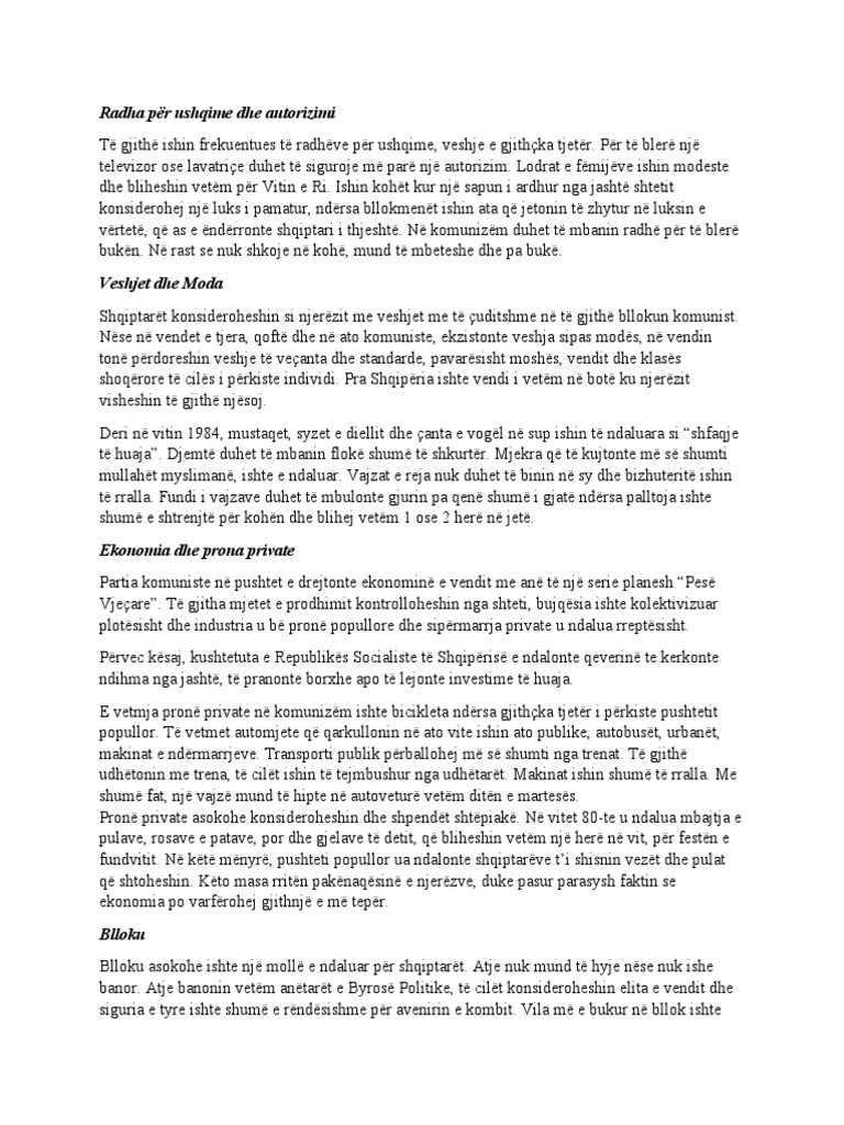 Radha Për Ushqime Dhe Autorizimi | PDF