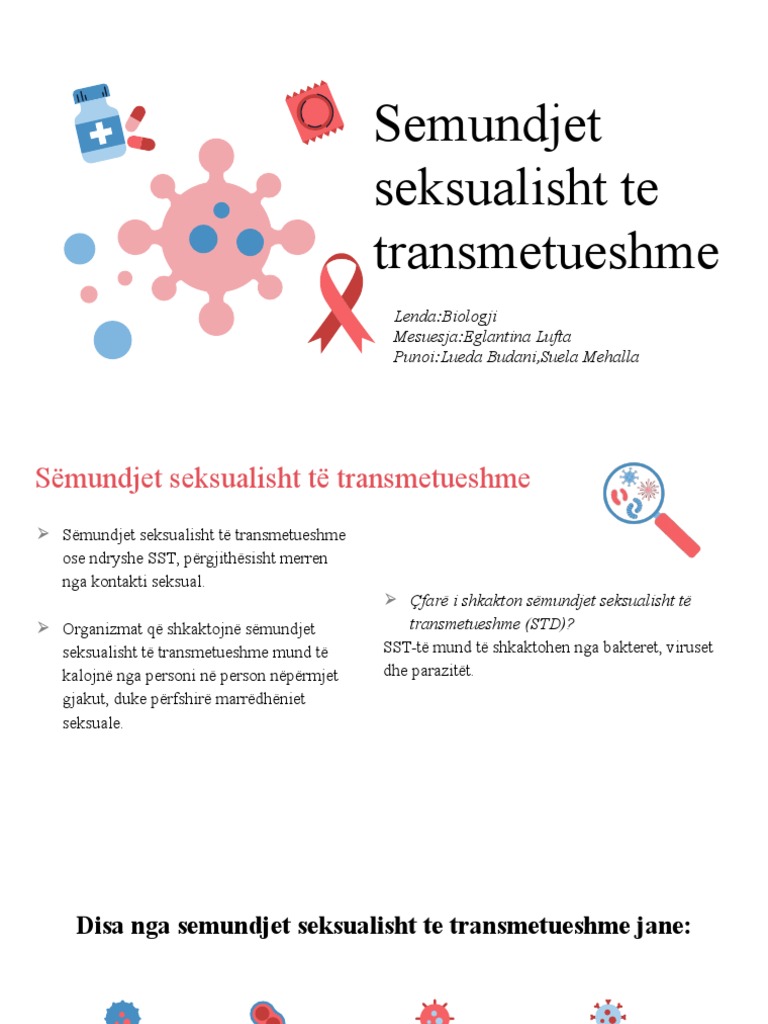 Semundjet Seksualisht Te Transmetueshme: Lenda:Biologji Mesuesja ...