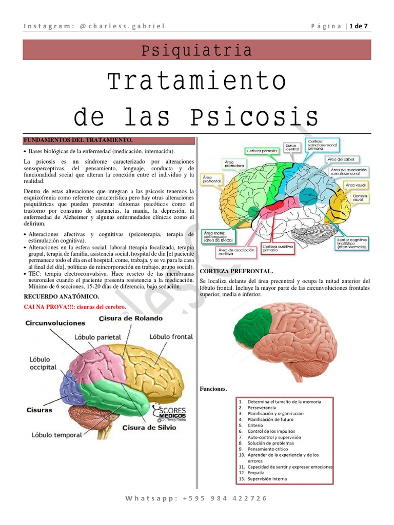 9- Tratamiento de las Psicosis | PDF | Antipsicótico | Dopamina
