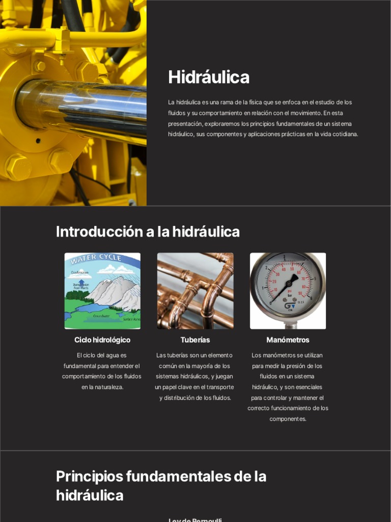 Hidraulica | PDF | Direccion | Bomba