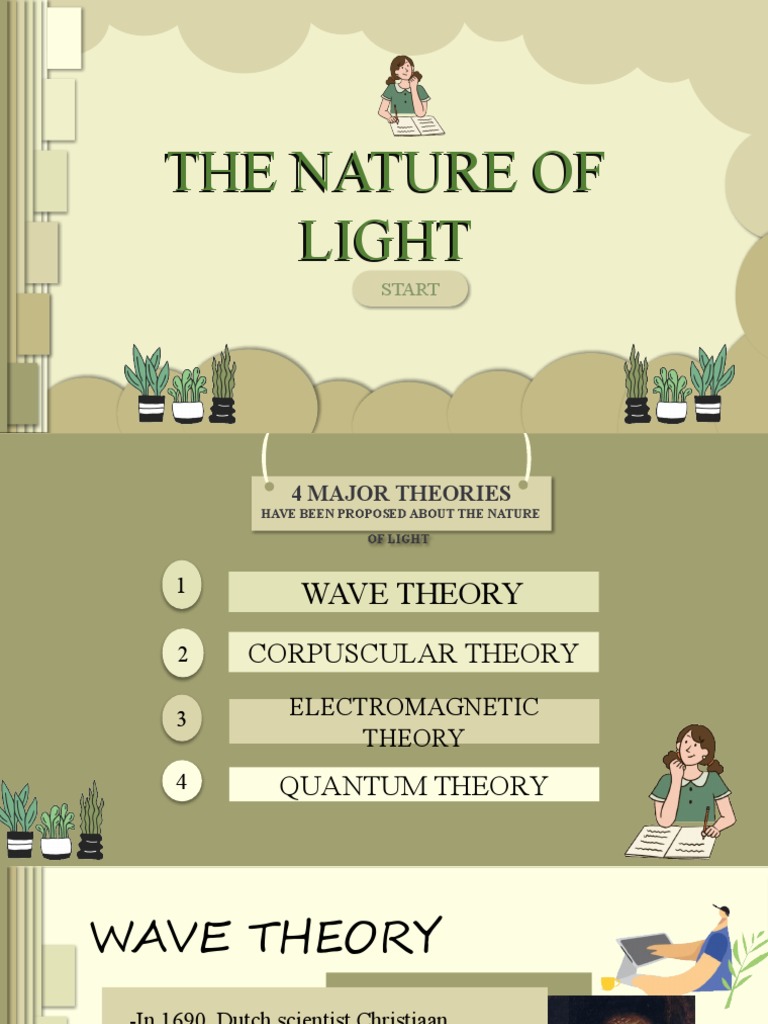 Lesson 8.2 The Nature of Light1 | PDF | Light | Speed Of Light