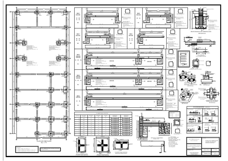 Plano 1 Estructural Bodega | PDF | Albañilería | Materiales de construcción