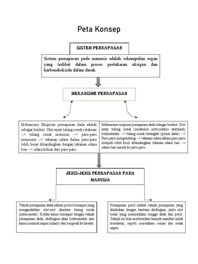 Peta Konsep Mitem Kel 1 | PDF | Kesehatan Holistik