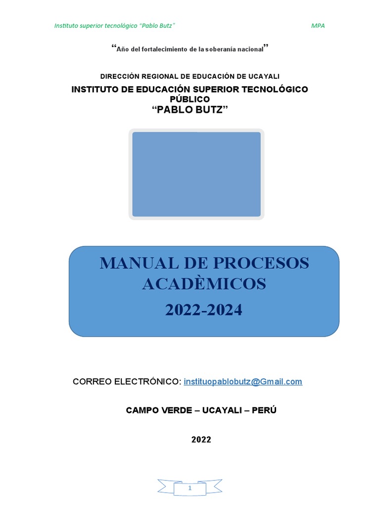 Manual de Procesos Academicos 2019-2021 | PDF | Evaluación | Aprendizaje