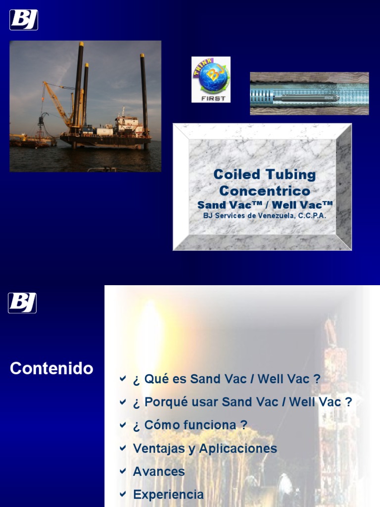 Presentacion SandVac WellVac para PDVSA | PDF | Bomba | Materiales