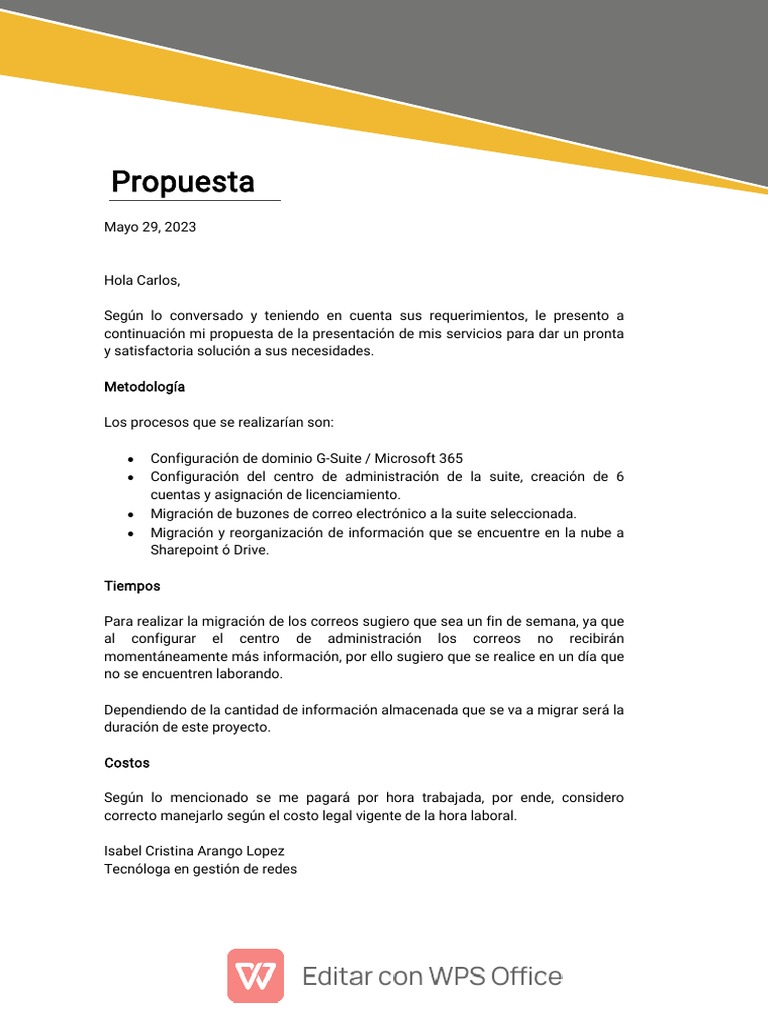 Propuesta | PDF