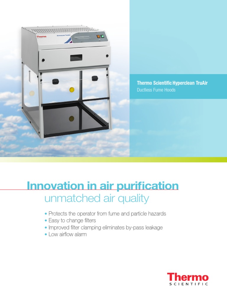 Thermo Scientific Hyperclean TrueAir | PDF | Technology & Engineering