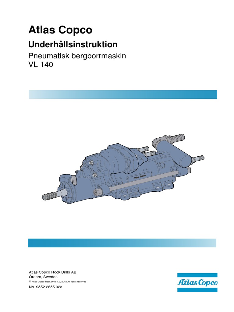9852 2685 02a Maintenance Instructions VL 140 | PDF