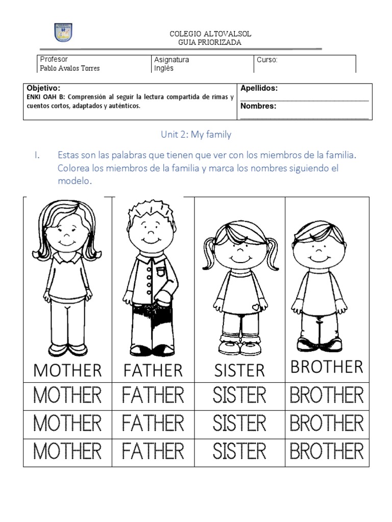 Guia-N°5 PACI Family Members | PDF