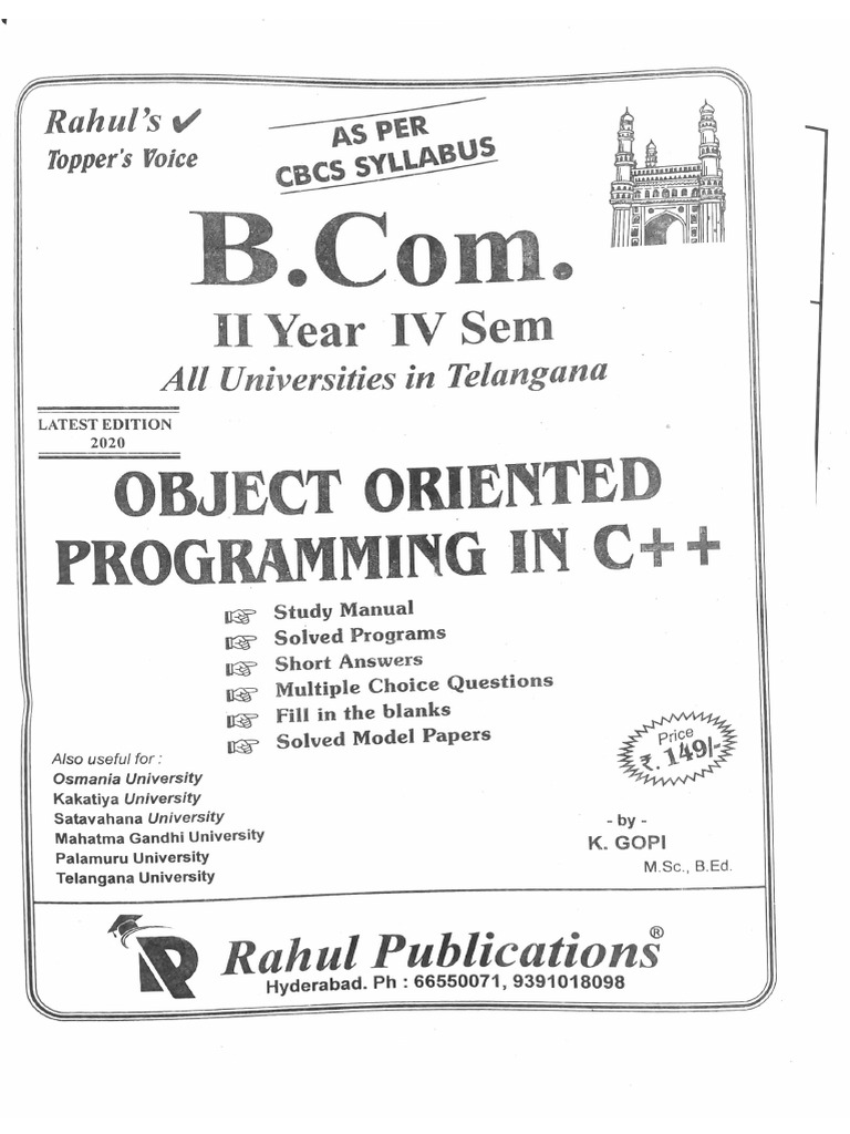 C 4th Semester Rahul | PDF